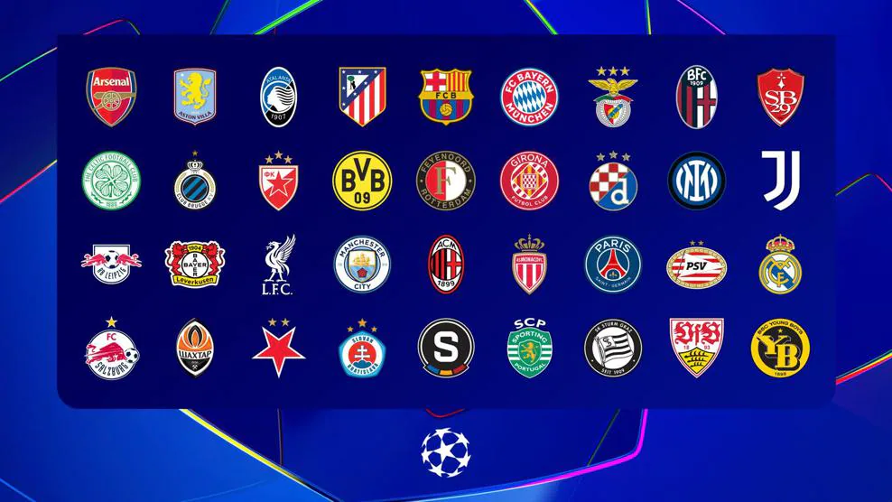 Así quedaron los bombos de la Champions League 2024-2025